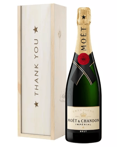 Champagne Thank You Gift - Next Day Delivery UK