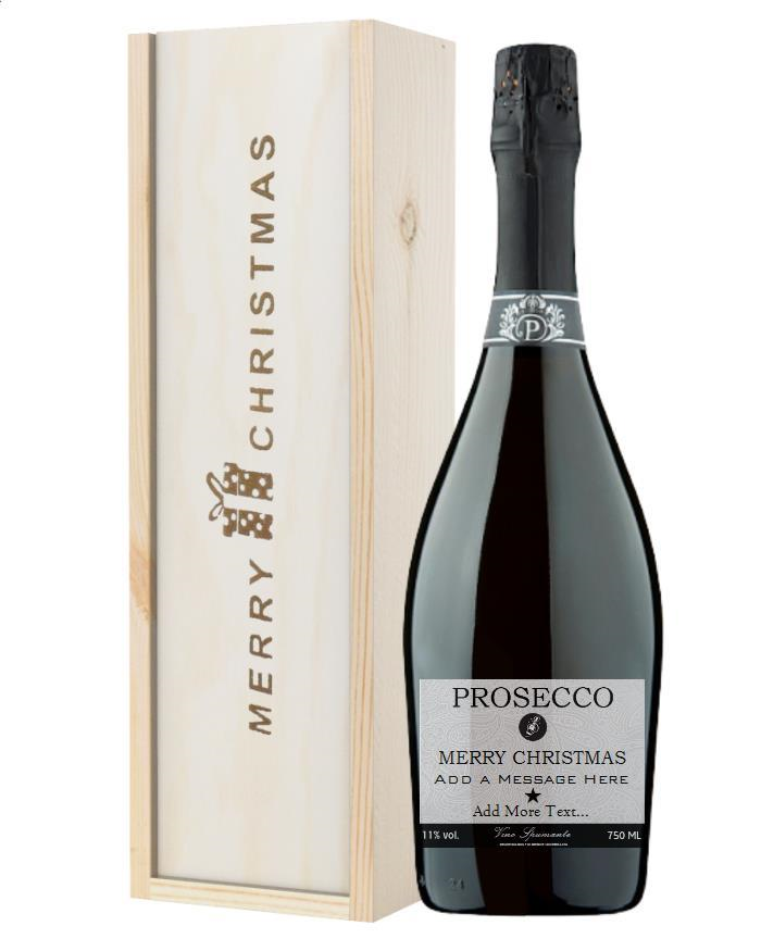 Personalised prosecco store