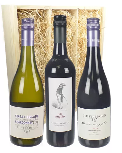 🍷 Australian Triple Mixed Three Bottle Wine Gift