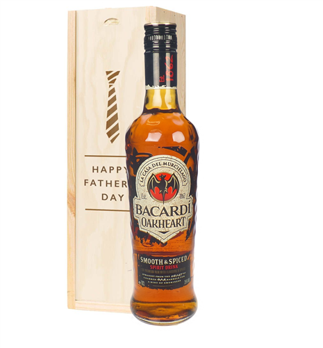 Bacardi Oakheart Rum Fathers Day Gift