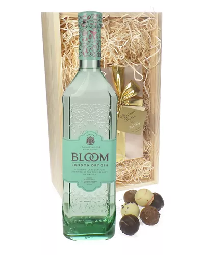 Bloom Gin and Chocolates Gift Set - Next Day Delivery UK