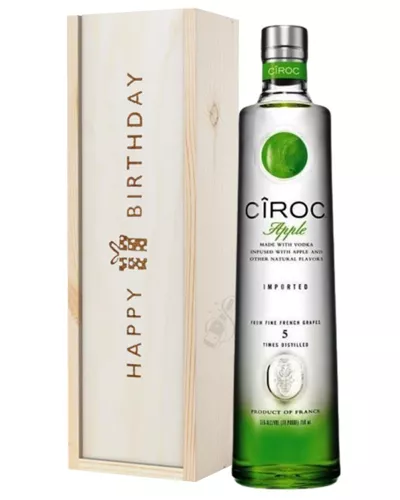 Ciroc Apple Vodka Birthday Gift - Next Day Delivery UK