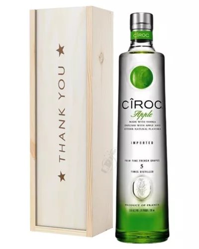 Ciroc Apple Vodka Thank You Gift - Next Day Delivery UK