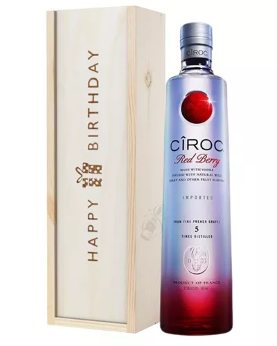 Ciroc Red Berry Vodka Birthday Gift - Next Day Delivery UK