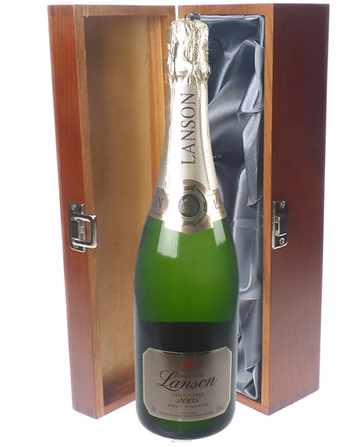 🥂 Lanson Champagne Gold Label Luxury Gift