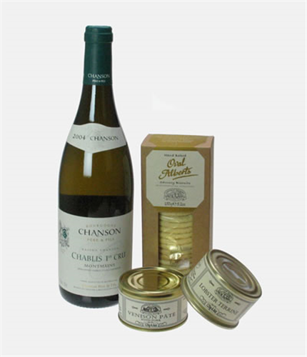 Maison Chanson Chablis Premier Cru Wine & Gourmet Food Gift Box