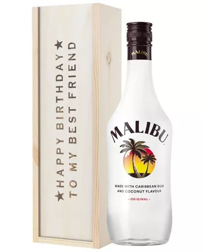 Malibu Birthday Gift For Best Friend - Next Day Delivery UK