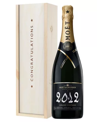Moet Vintage Champagne Congratulations Gift - Next Day Delivery UK