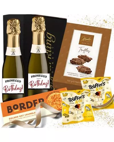 Happy Birthday Prosecco Gift Set for Women | Prosecco & Chocolates ...