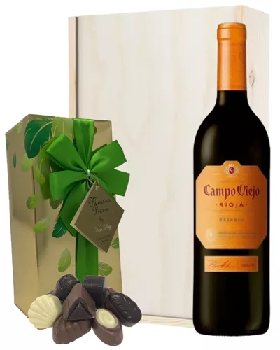 Rioja Reserva Red Wine and Chocolates