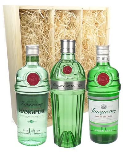 Tanqueray Gin Triple Gift Set - Next Day Delivery UK