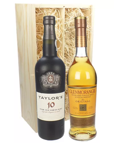 🥂 Vintage Port and Whisky Gift Set